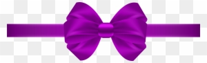 Bow Tie Clipart Violet - Purple Bow Clip Art - Free Transparent PNG ...