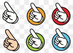 Big Image - Finger Point Symbol - Free Transparent PNG Clipart Images ...