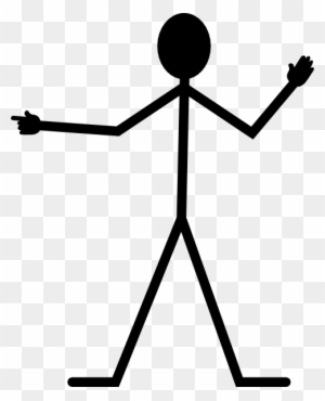 Employee With Necktie Clip Art At Clker - Stickman In A Suit - Full ...