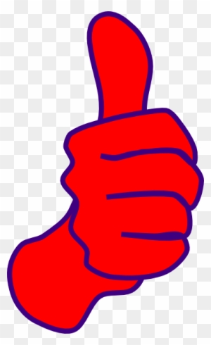 Thumbs-up - Red Thumbs Up Png - Full Size PNG Clipart Images Download