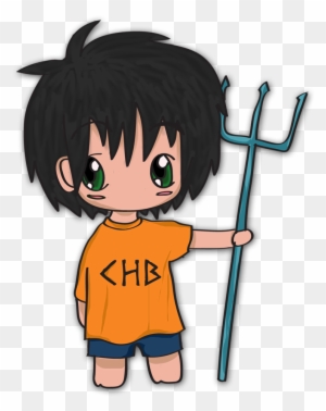 Percy Jackson Chibi By Neeann On Deviantart - Percy Jackson Desenho Png ...