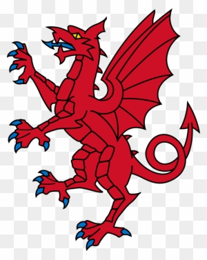 Dragon Clipart Red Dragon - Somerset Flag Dragon - Free Transparent PNG ...
