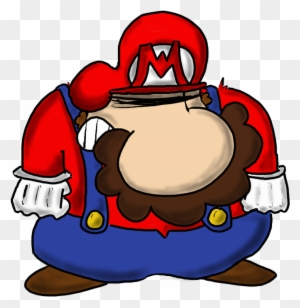 Angry Mario By Mousqueton Le Mage - Cartoon - Free Transparent PNG ...
