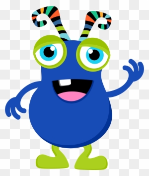 Little Monster Clip Art / Little Monster Clipart / - Cute Little ...