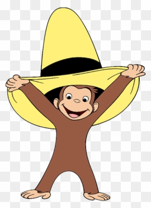 Curious George Wearing Yellow Hat - Curious George In The Yellow Hat ...
