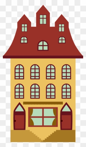 Vector Apartment Building Design - Cartoon Images Of Apartment - Free ...