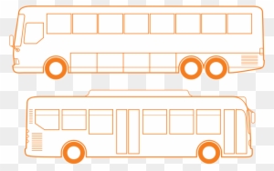 Bus Outlines Clip Art - Bus Outline Vector - Free Transparent PNG ...