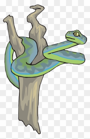 Tree Snake Clipart Snake Tongue - Green Snake Png - Free Transparent ...