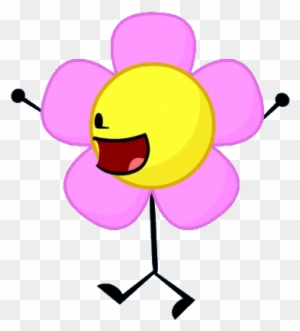 Flower Pose - Battle For Dream Island Flower - Free Transparent PNG Clipart Images Download
