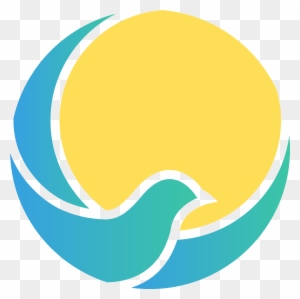 Picture Of Turquoise, Tangerine And Yellow Three Tone - Heart - Free ...