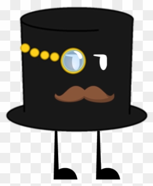 Top Hat Clipart Bfdi - Top Hat - Full Size PNG Clipart Images Download