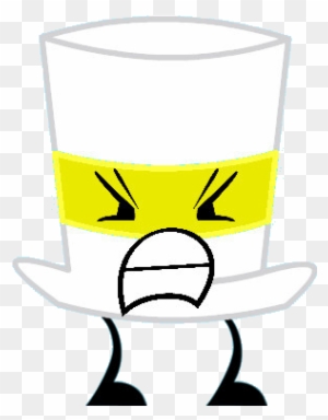 Top Hat Clipart Bfdi - Bfdi Top Hat - Free Transparent PNG Clipart ...