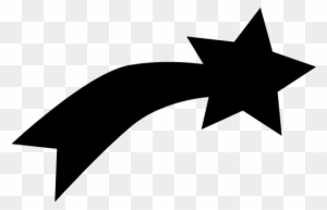 Black, Shooting Star, Shape, Sky, Science Icons, Shooting - Shooting ...