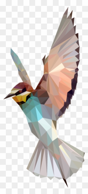 Bird Polygon - Google 검색 - Bird Geometric 3d - Free Transparent PNG ...