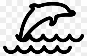 Dolphin Jumping Vector - Icon - Free Transparent PNG Clipart Images ...