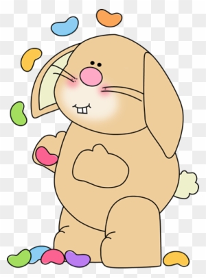 Bunny Juggling Jelly Beans - Easter Bunny Jelly Beans - Free ...