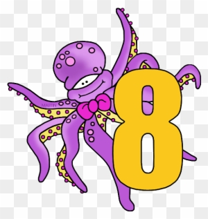 Numbers Clip Art By Phillip Martin, Number - Sea Creatures Clip Art ...