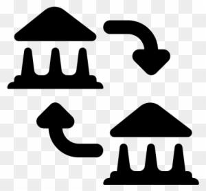 Pixel - Bank Transfer Icon - Free Transparent PNG Clipart Images Download