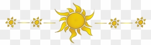 Sun Clipart Divider - Sun Divider Clipart - Free Transparent PNG ...
