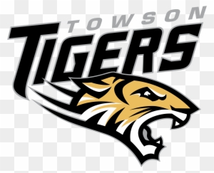 Towson Tigers Logo Logo Black And White - Towson University Go Tigers ...