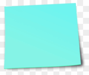 Post-it Note Clip Art - Colored Sticky Note Transparent - Free ...