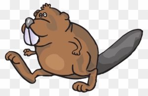 Dribbling Animal Cliparts - Beaver Transparent - Free Transparent PNG ...