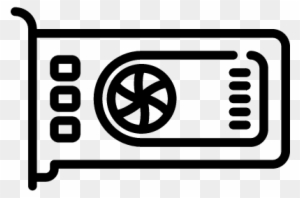 Video Card Vector - Video Card Icon - Free Transparent PNG Clipart ...
