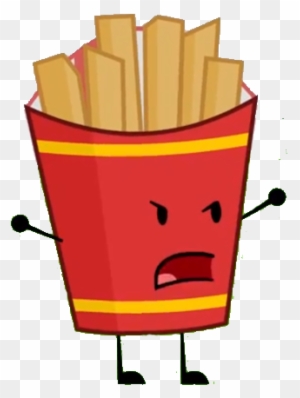 Fries-0 - Battle For Dream Island Fries - Free Transparent PNG Clipart ...