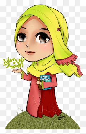 I Choose Islam Chibi By Babyjepux - Cartoon Muslimah - Free Transparent ...