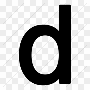 Alphanumerics Lowercase Letter D Icon » Style - Letter Case - Free ...