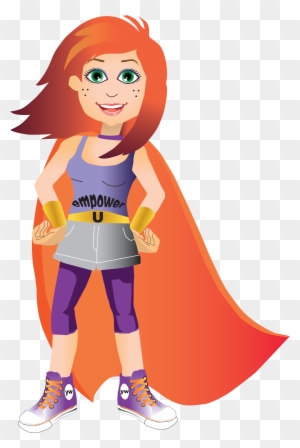 Female Hero Clipart