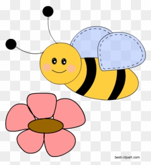 Bee And Flower Clipart, Transparent PNG Clipart Images Free Download ...