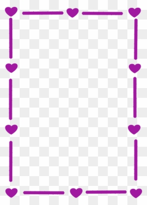 Purple Heart Border Clip Art At Clkercom Vector Clip - Clip Art - Free ...