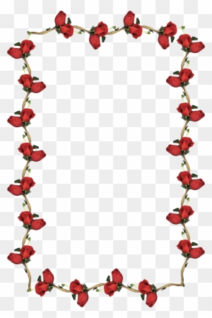 Red Rose Border Clip Art, Transparent PNG Clipart Images Free Download ...