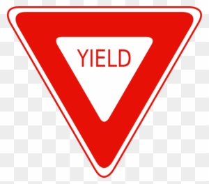 Yield Sign Clip Art, Transparent PNG Clipart Images Free Download ...