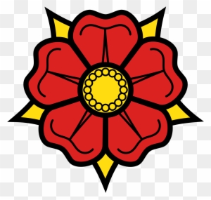 Lancashire Rose County England Heraldic Heraldry - Lancashire Rose ...