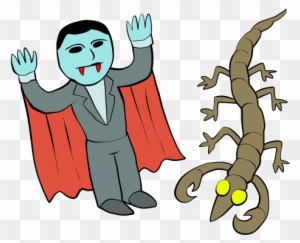 Dracula And His Weird Bugs - Cartoon - Free Transparent PNG Clipart ...