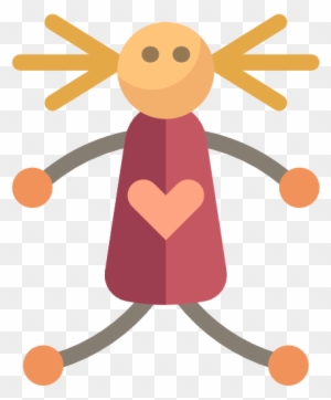 Scalable Vector Graphics Doll Icon - Toy - Free Transparent PNG Clipart ...