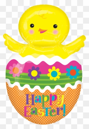 Chicken Egg Clipart - Easter Egg And Chick - Free Transparent PNG ...