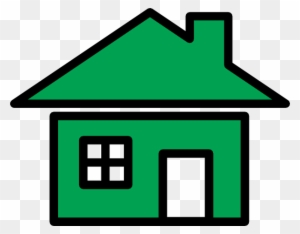 Home, House, Location, Place Icon - Green Home Icon Png - Free ...