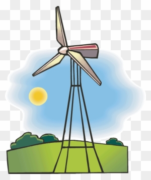 Wind Generator - Wind Energy Coloring Pages - Free Transparent PNG ...