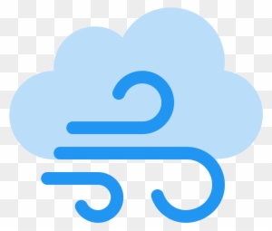Wind Clipart Weather Symbol - Windy Weather Icon - Free Transparent PNG ...