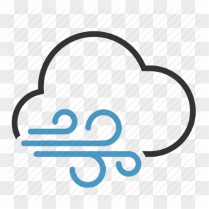Wind Clipart Weather Symbol - Windy Weather Icon - Free Transparent PNG ...