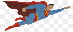 Superman Clip Art - Superman Flying Transparent Background - Full Size ...