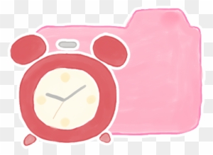 Folder Candy Clock Icon - Pink Alarm Clock Clipart - Free Transparent ...
