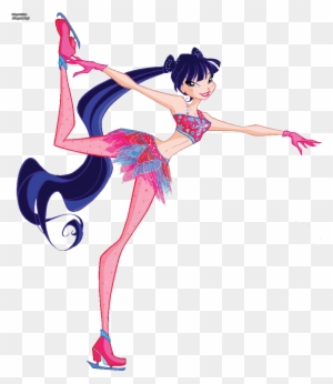 Layla Ice Skating - Winx Club Layla - Free Transparent PNG Clipart ...