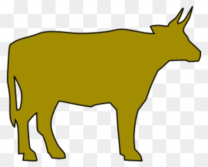 Yellow Cow Clip Art - Draw Cartoon Cow - Free Transparent PNG Clipart ...