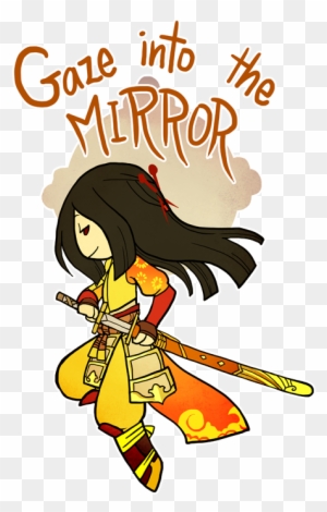 Gaze Into The Mirror - Amaterasu Chibi Smite - Free Transparent PNG ...