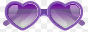 Sunglasses Clip Art - Sunglasses Png Heart - Free Transparent PNG ...