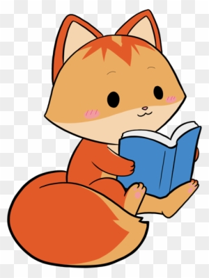Cute Fox Mascot - Reading Mascot - Free Transparent PNG Clipart Images ...